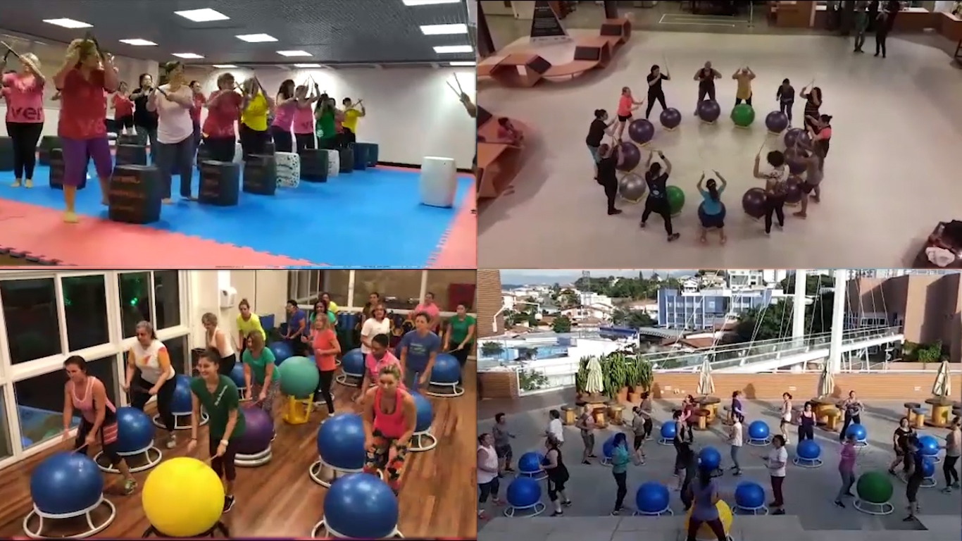 Unidades do Sesc São Paulo se desafiam em coreografia de Percussão em ...